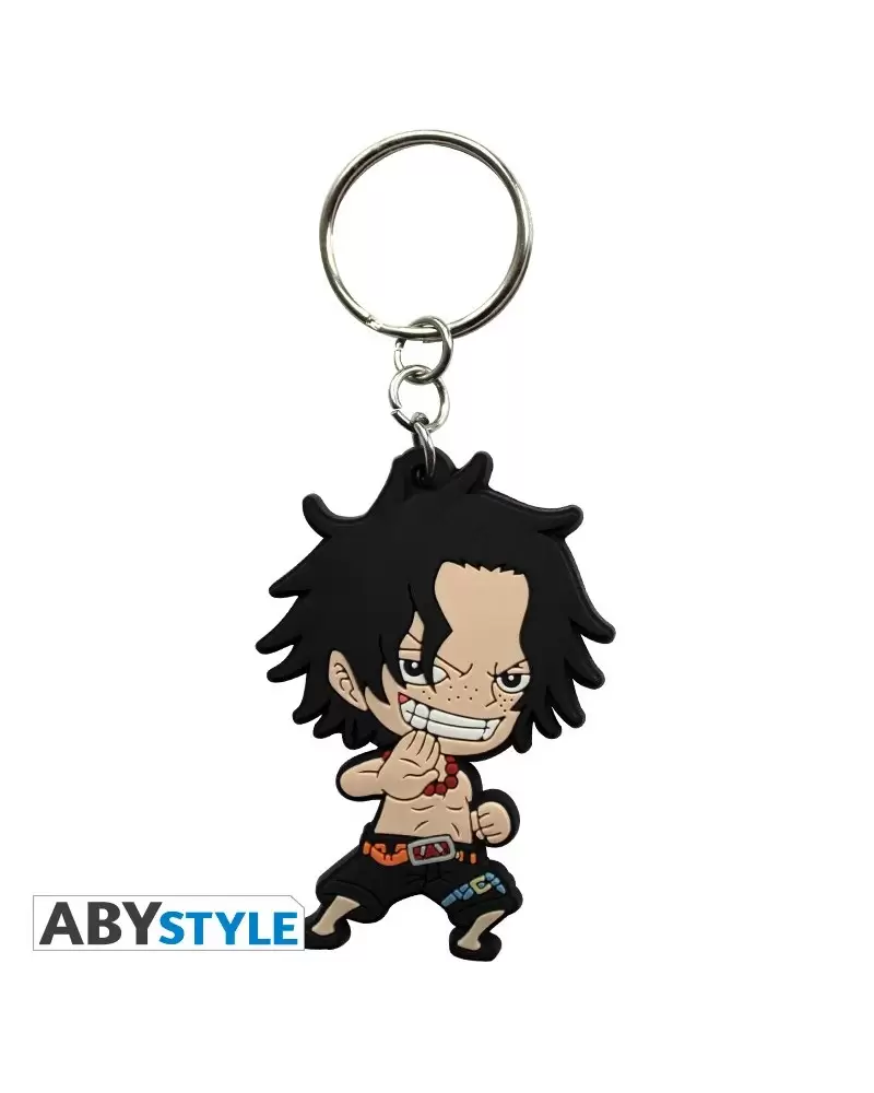 ONE PIECE - Keychain PVC Ace SD