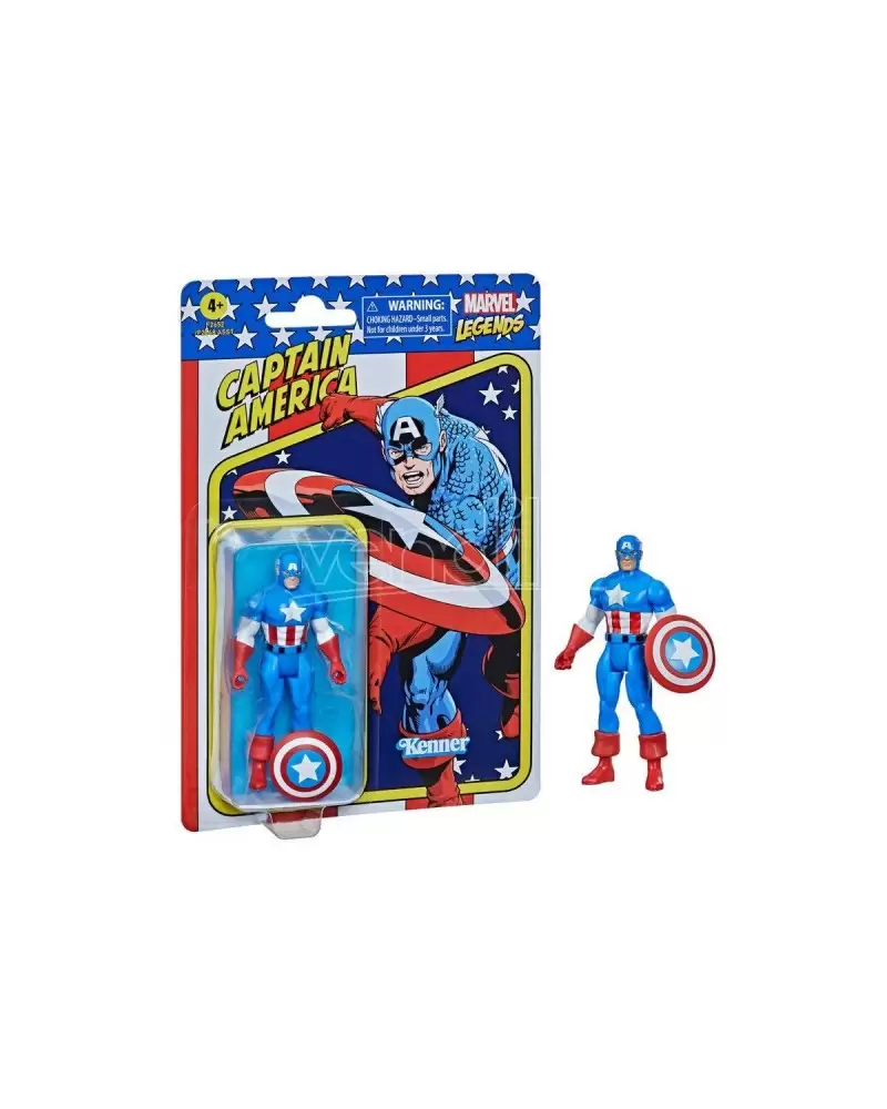 Marvel - Captain America (Retro Figure) 9,5cm