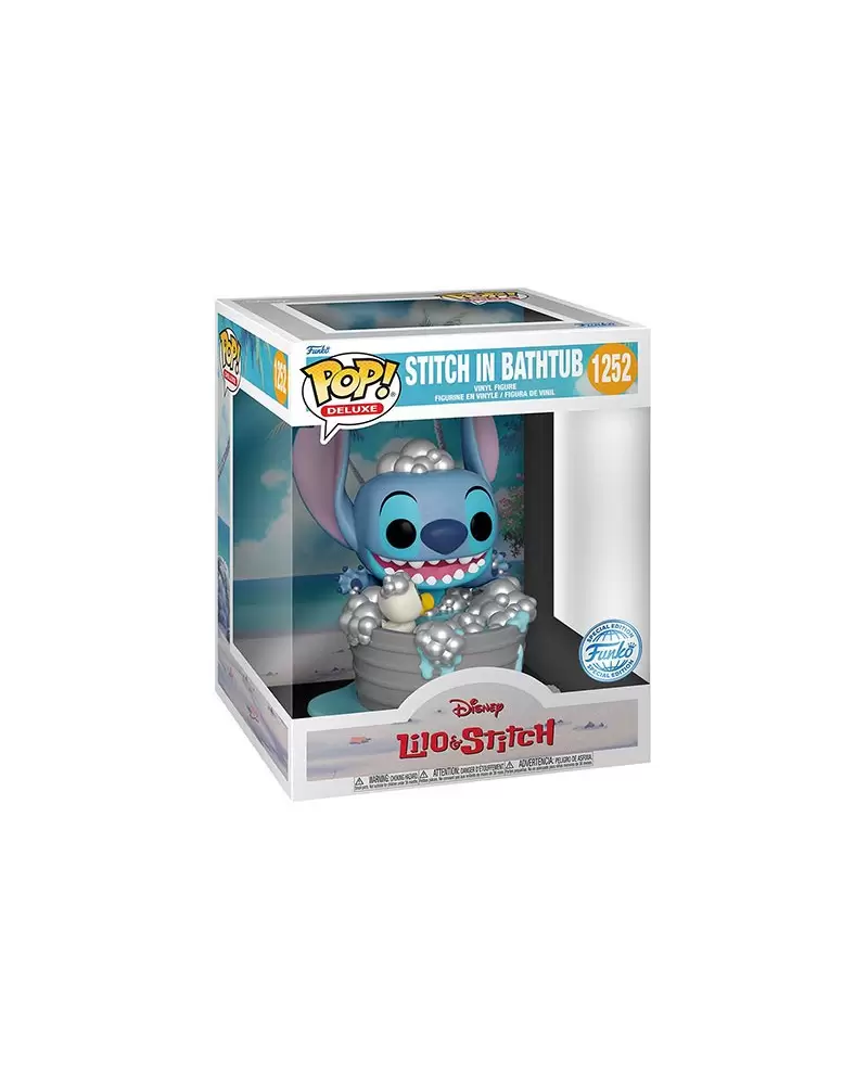 Disney: Lilo & Stitch - 1252 Stitch In Bathtub- Special Edition Deluxe