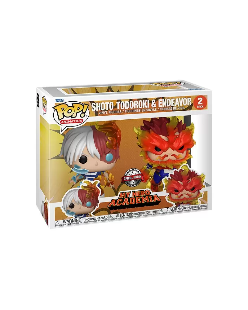 My Hero Academia- 2 Pack Todoroki & Endeavor - Special Edition