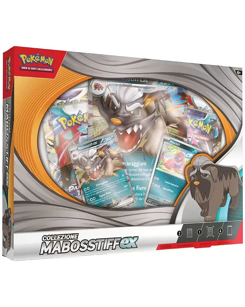 Pokemon Collezione Mabosstiff Ex Box